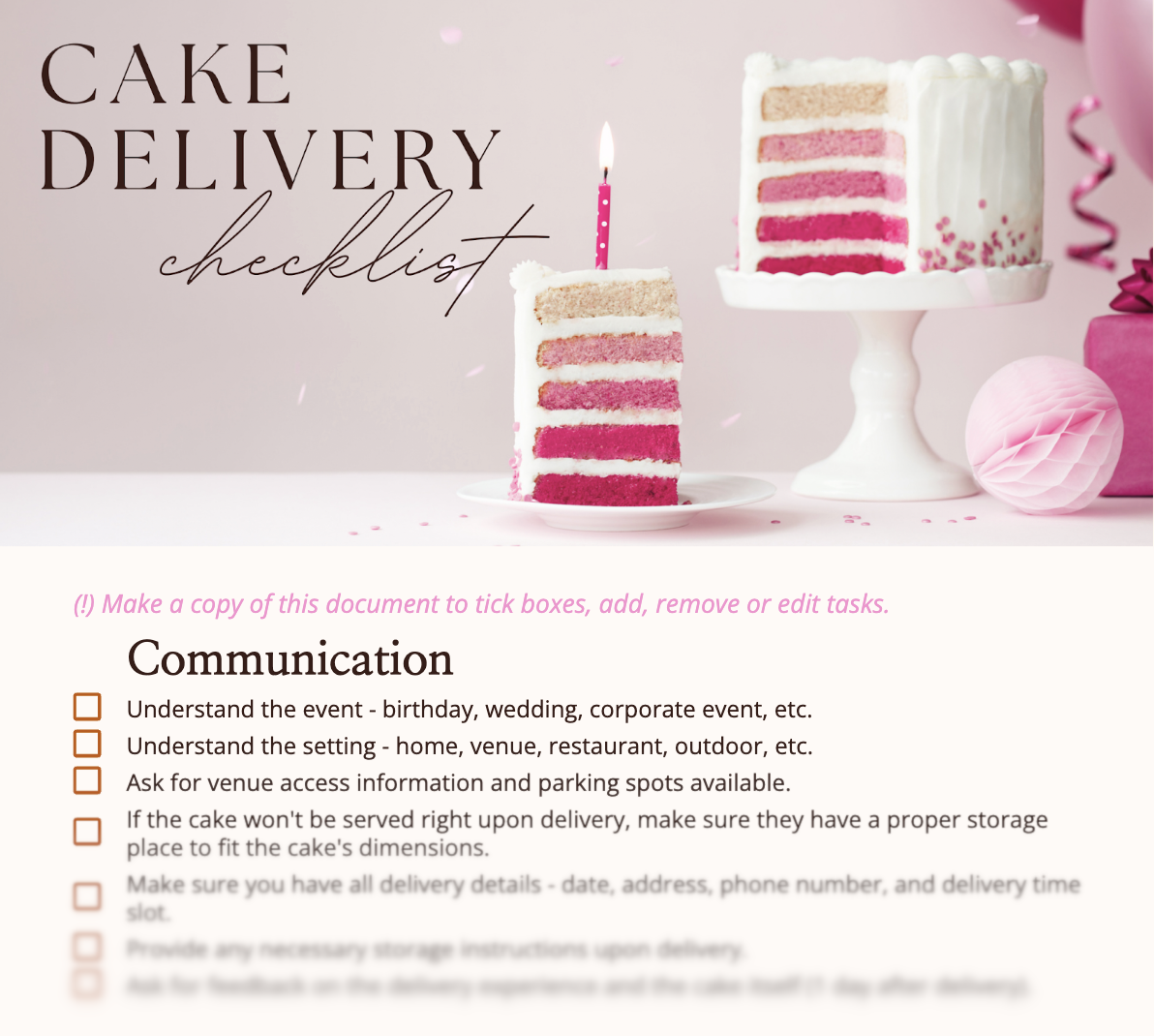 From Oven to Doorstep: The Art of Shipping Cakes with Care